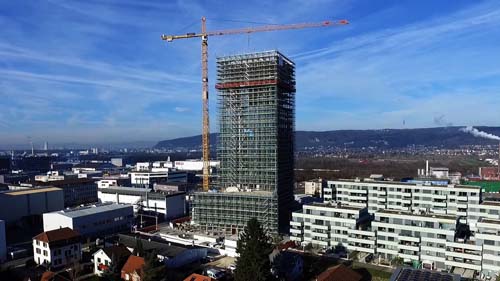 Ceres Tower Pratteln: Status Dezember 2016 | pratteln.net – Pratteln ...